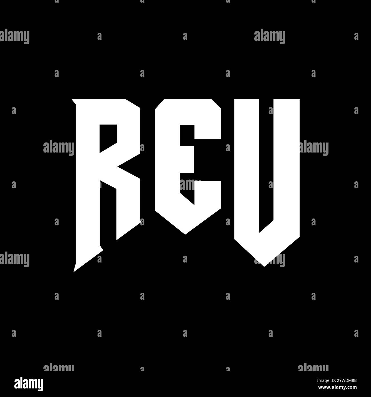 Reu logo design -Fotos und -Bildmaterial in hoher Auflösung – Alamy