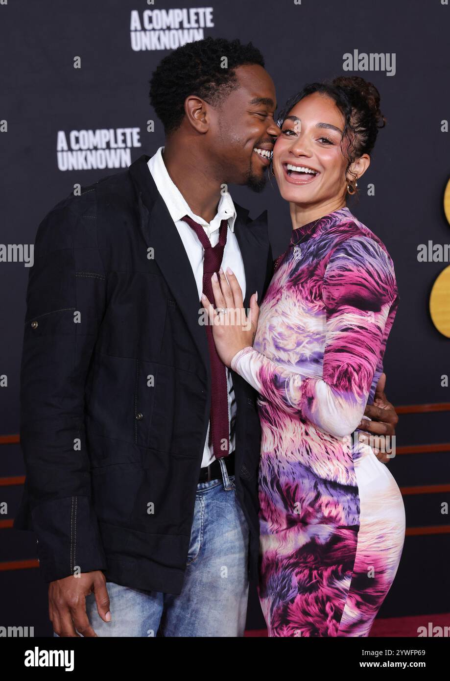 Hollywood, ca. 10. Dezember 2024. Dexter Darden, Briah Nelson bei der ...