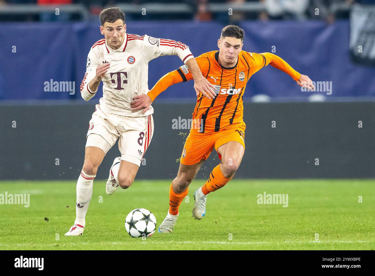 10.12.2024, Fussball: UEFA Champions League, Saison 2024/2025, Spieltag 06, Shakhtar Donetsk ...