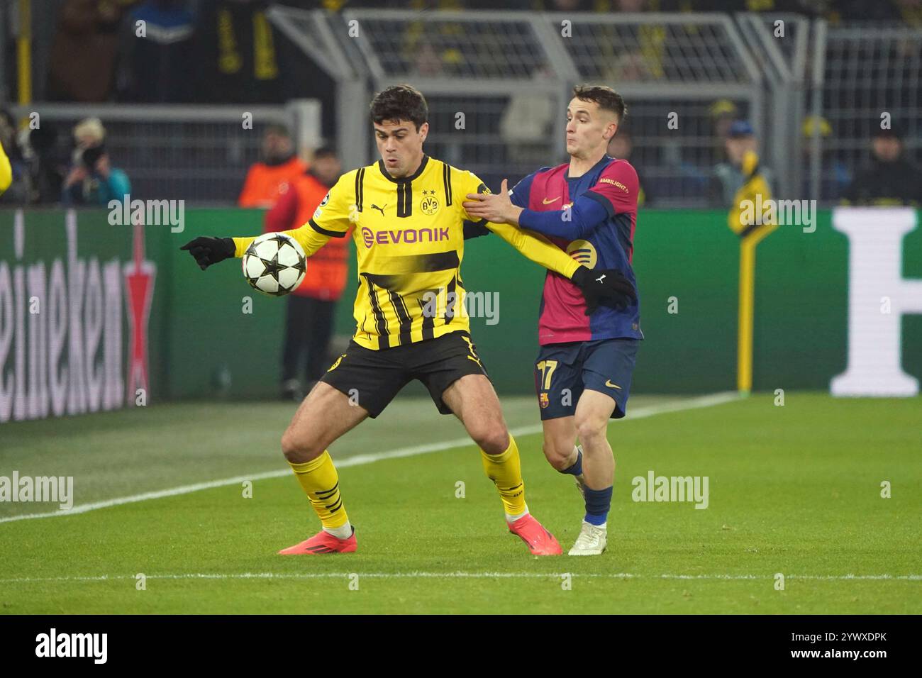 Fussball, UEFA Champions League 2024/2025, Borussia Dortmund vs FC ...