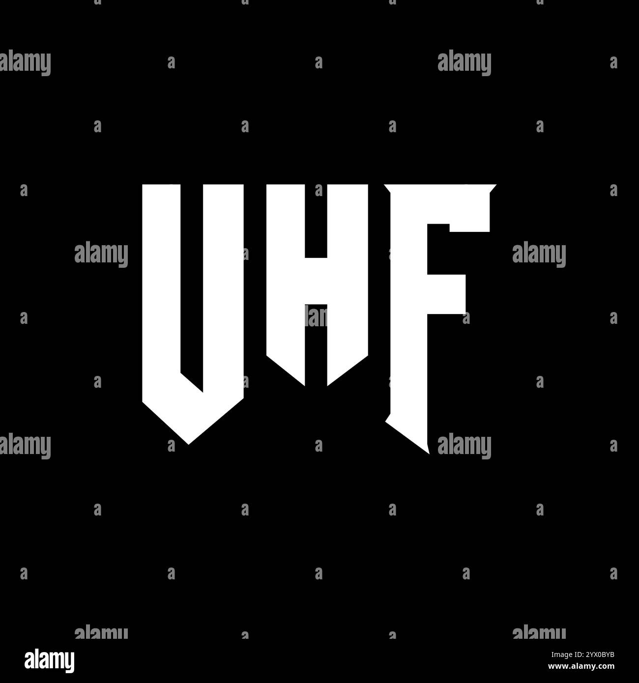 Uhf logo design -Fotos und -Bildmaterial in hoher Auflösung – Alamy