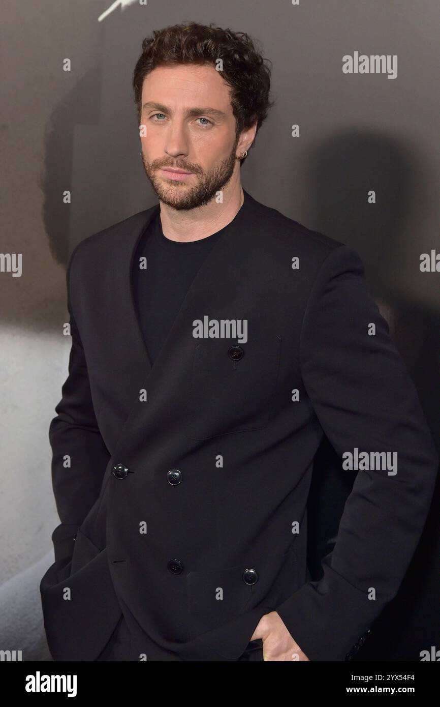 Aaron Taylor-Johnson bei der Premiere des Kinofilms Nosferatu - der ...
