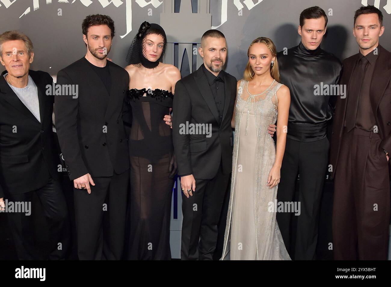 Willem Dafoe, Aaron Taylor-Johnson, Emma Corrin, Robert Eggers, Lily ...