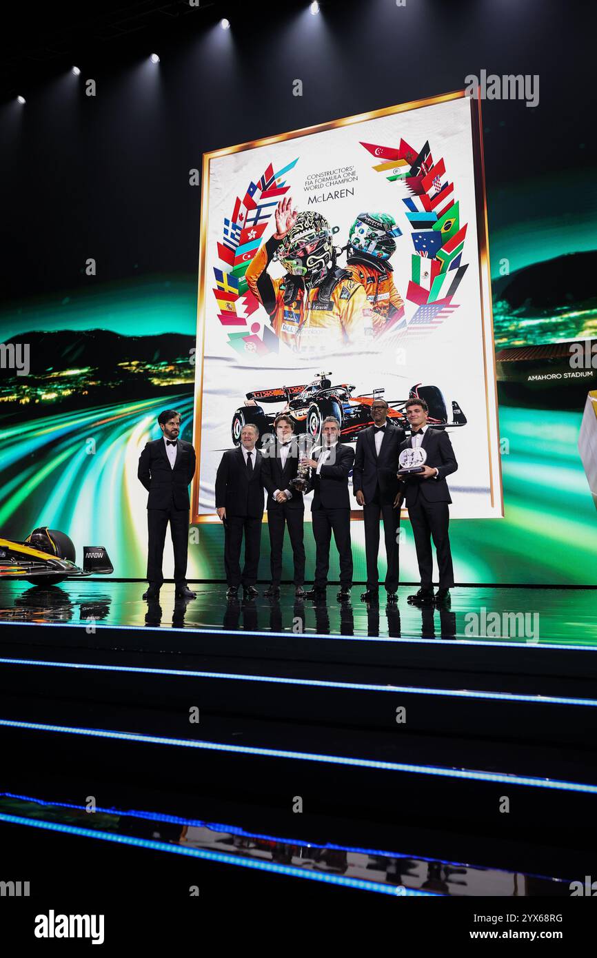 Kigali, Ruanda. Dezember 2024. BROWN Zak, McLaren Racing, FIA Formel 1 ...