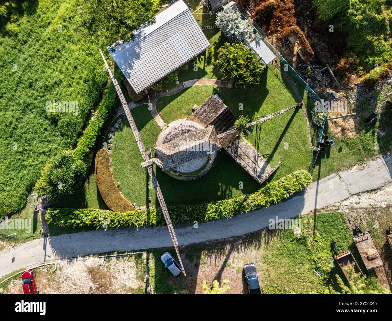 Barbados's Morgan Lewis Windmill, die größte und einzige ...