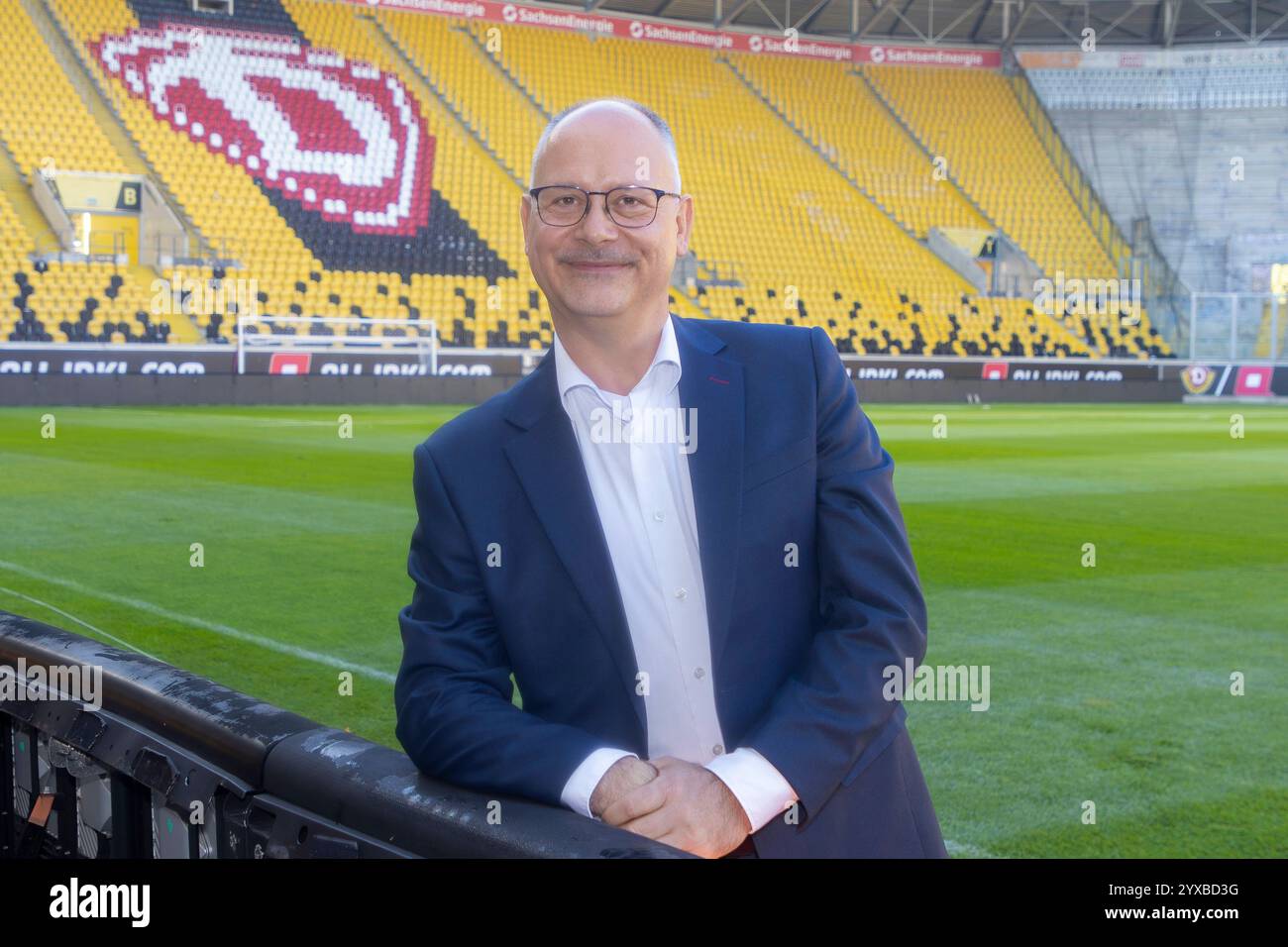 Martin Lehmann Kreuzkantor im Rudolf-Harbig-Stadion Dresden. *** Martin ...