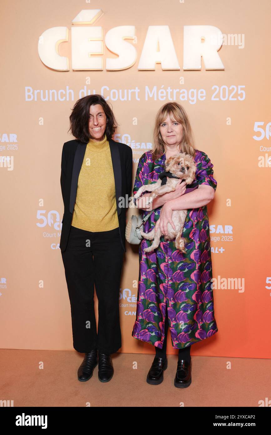 Paris, Frankreich. Dezember 2024. Maya Abdul-Malak und Anne-Catherine ...