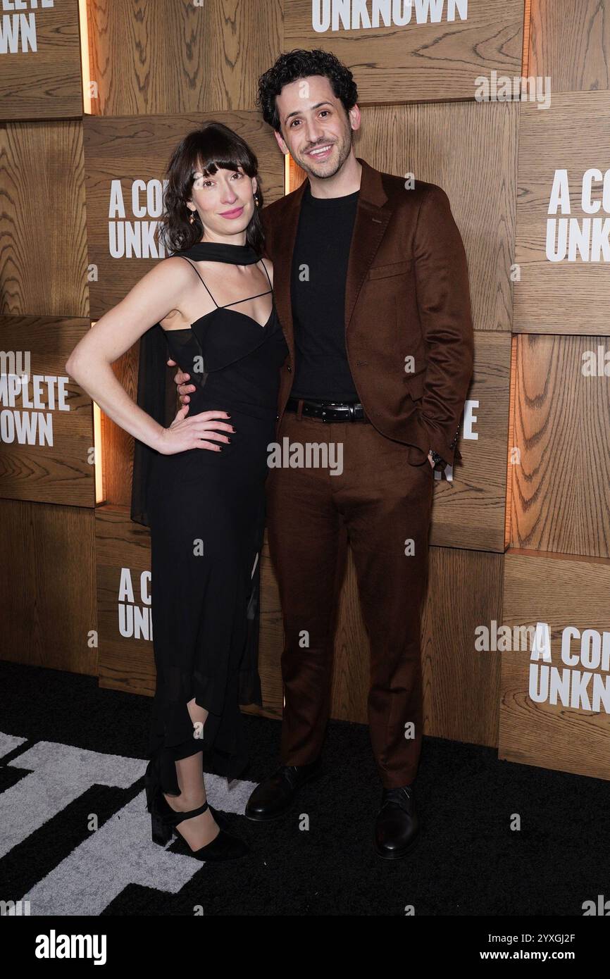 Izy Brown, Nick Pupo at Arrivals for A COMPLETE UNKNOWN Premiere, SVA ...