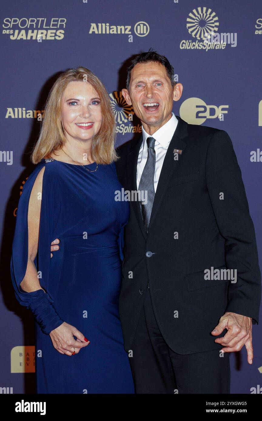 Michael Teuber mit Susanne Teuber bei der 77. Sportler des Jahres Gala ...