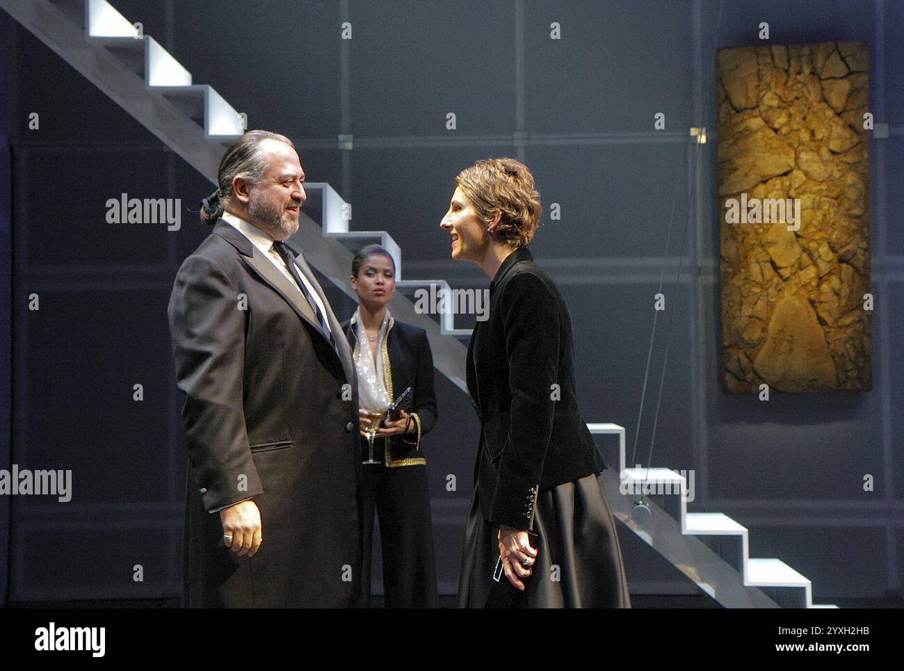 l-r: Stanley Townsend (Otto Fallon), Gugu Mbatha-Raw (Monique Toussaint ...