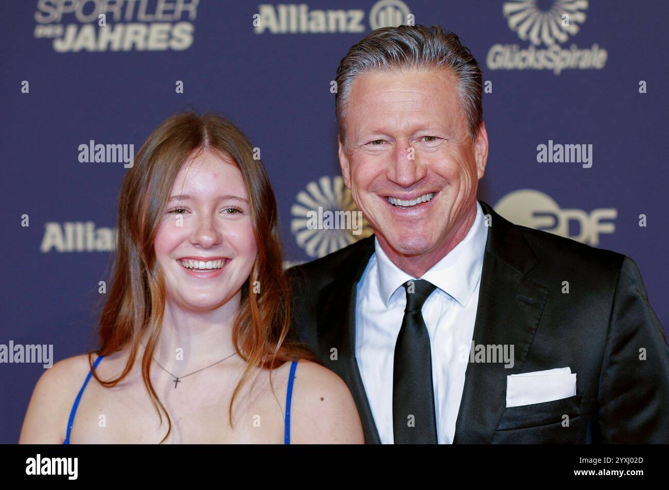 Christian Keller mit Tochter Luisa bei der 77. Sportler des Jahres Gala ...