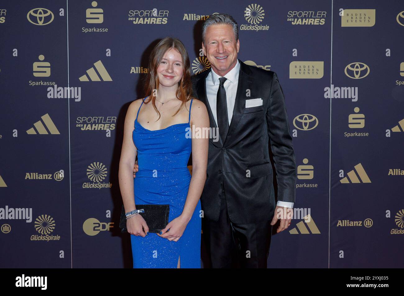 Christian Keller mit Tochter Luisa bei der 77. Sportler des Jahres Gala ...