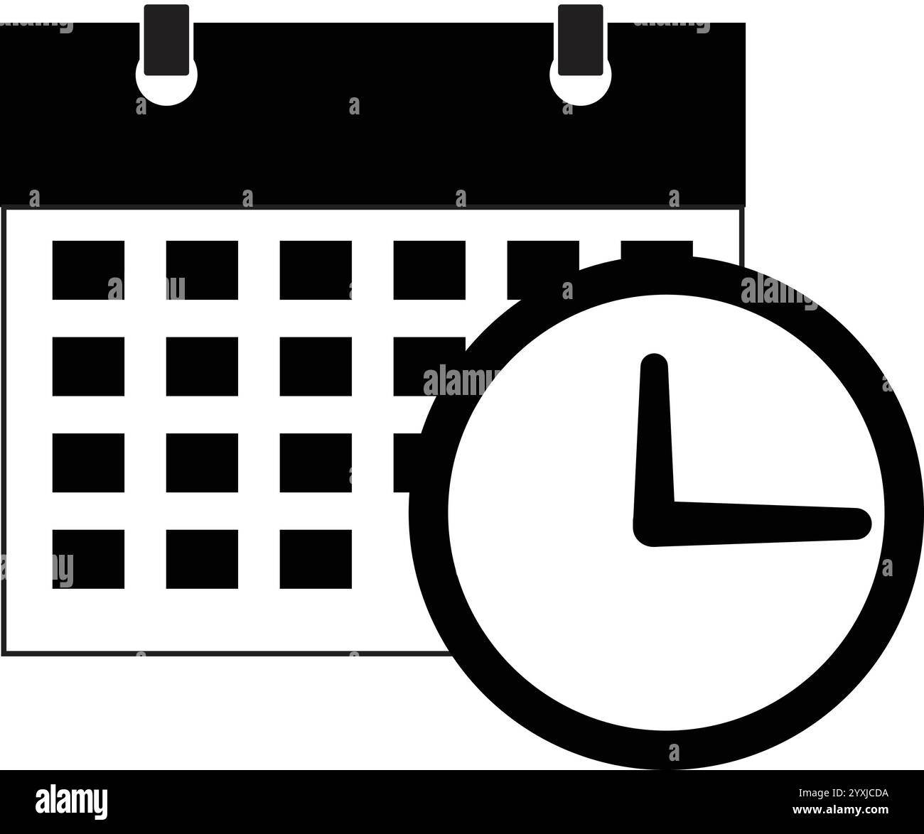 Icon kalender Stock-Vektorgrafiken kaufen - Alamy