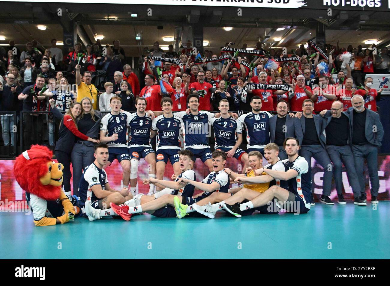 18.12.2024, LKH Arena, Lüneburg, GER; VL, Champions League, SVG ...