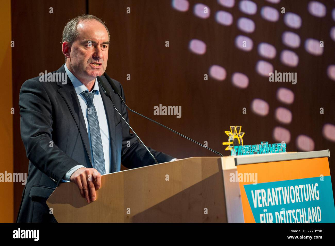 Amberg, Deutschland. Dezember 2024. Hubert Aiwanger, Vorsitzender des ...
