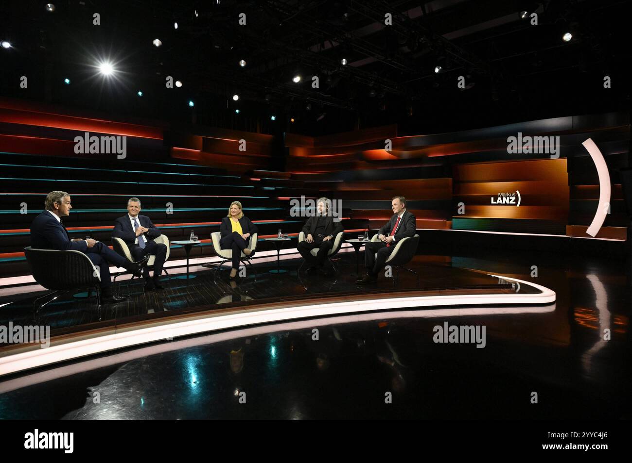 Talkrunde bei Markus Lanz , ZDF 12/24 her Markus Lanz, Thorsten frei ...