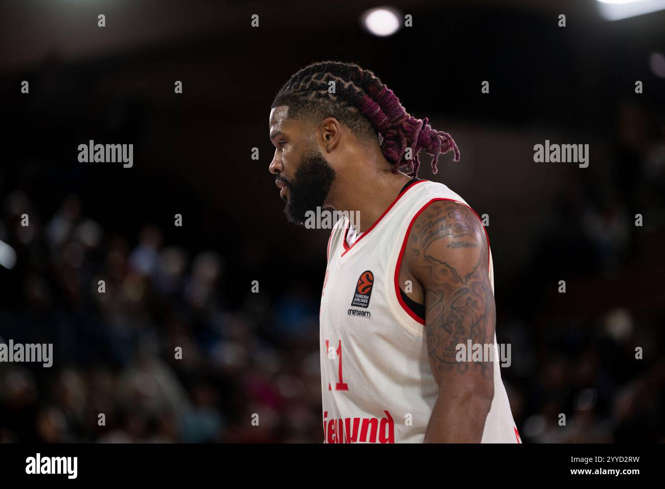 Monaco, Monaco. Dezember 2024. Der Münchner Spieler #31 Devin Booker ...