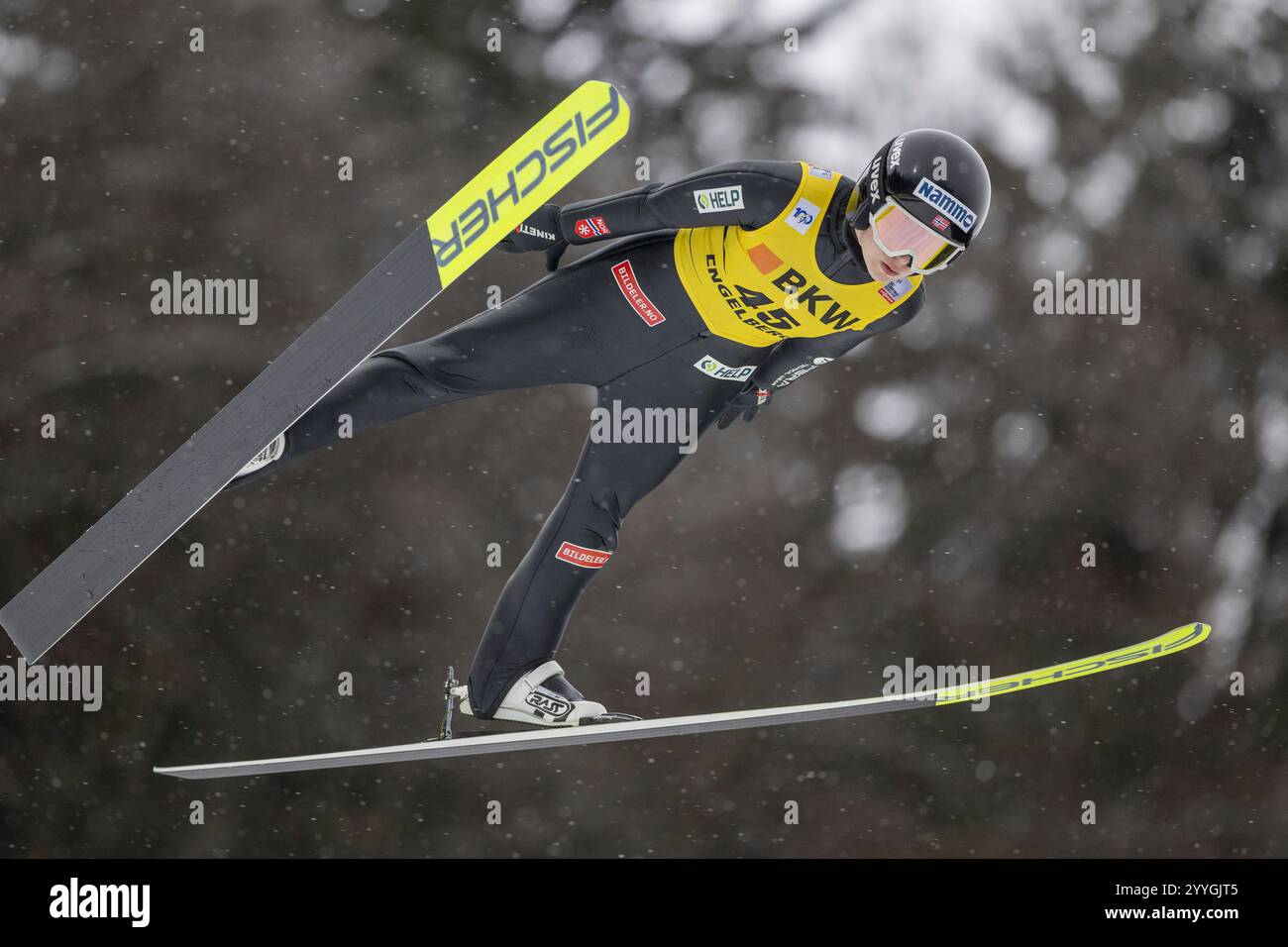 Norway's Ingvild Synnoeve Midtskogen during the women's Individual ...