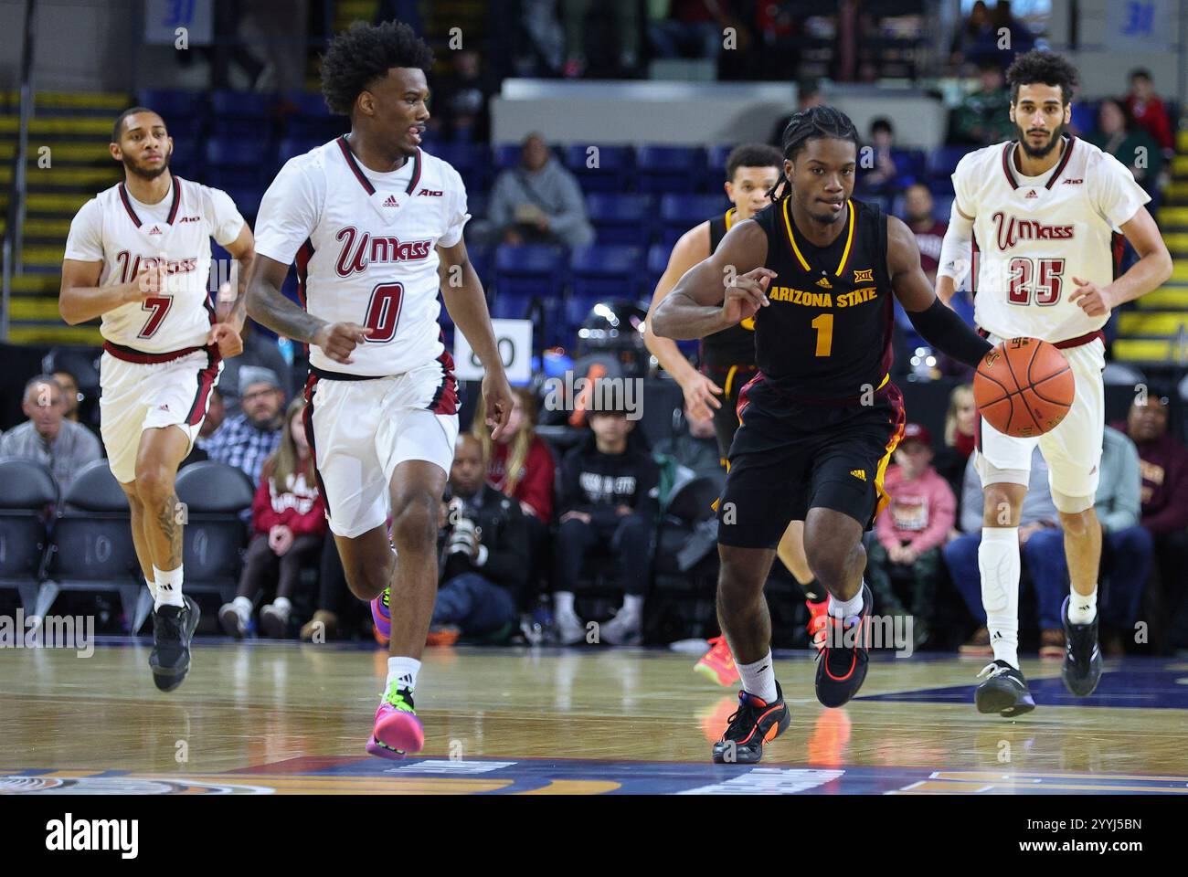 SPRINGFIELD, MA - DECEMBER 21: Arizona State Sun Devils guard Alston ...