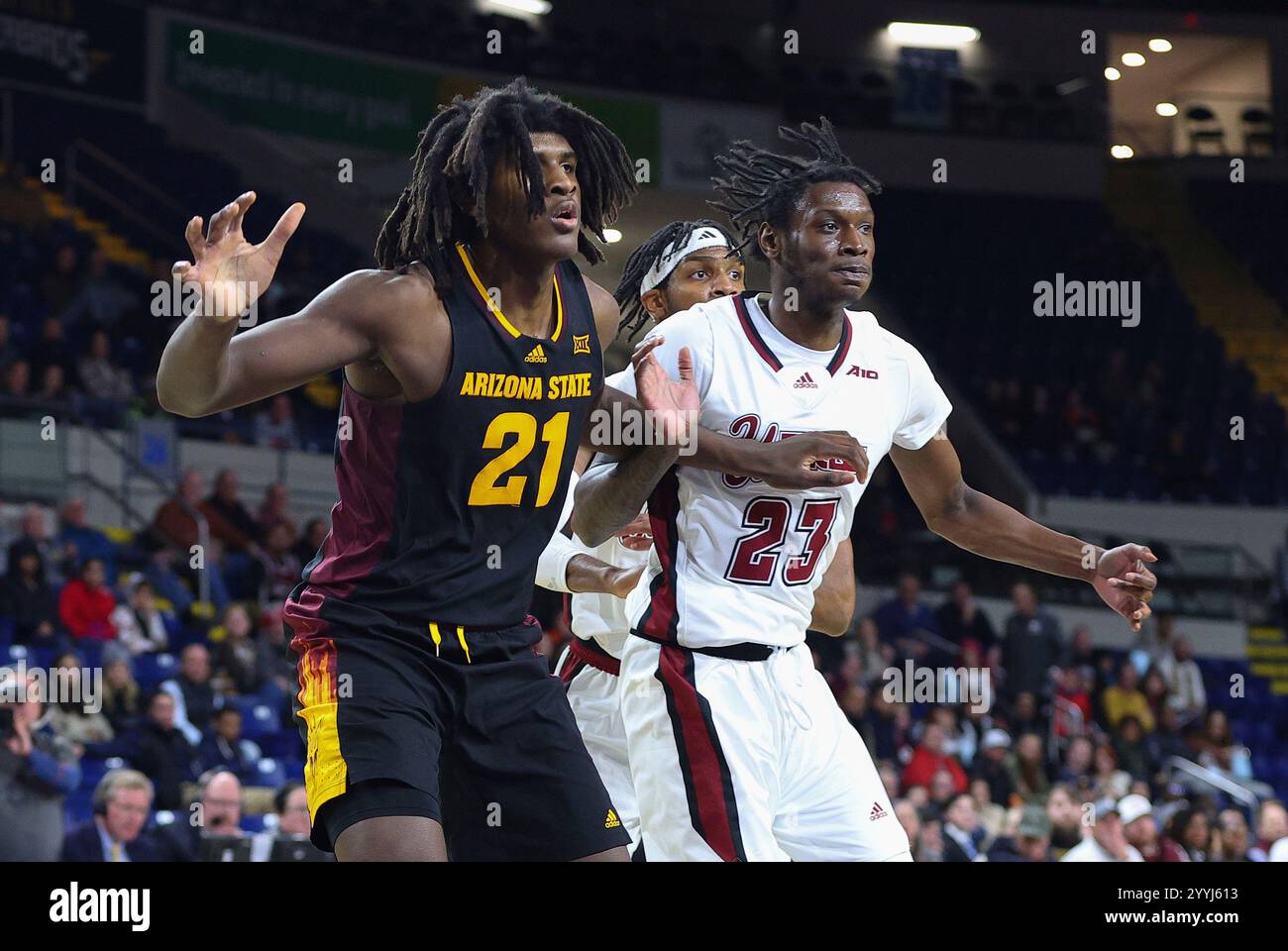 SPRINGFIELD, MA - DECEMBER 21: Arizona State Sun Devils forward Jayden ...