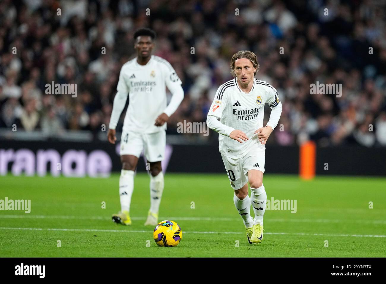 Luka Modric of Real Madrid in action during the Spanish League, LaLiga ...