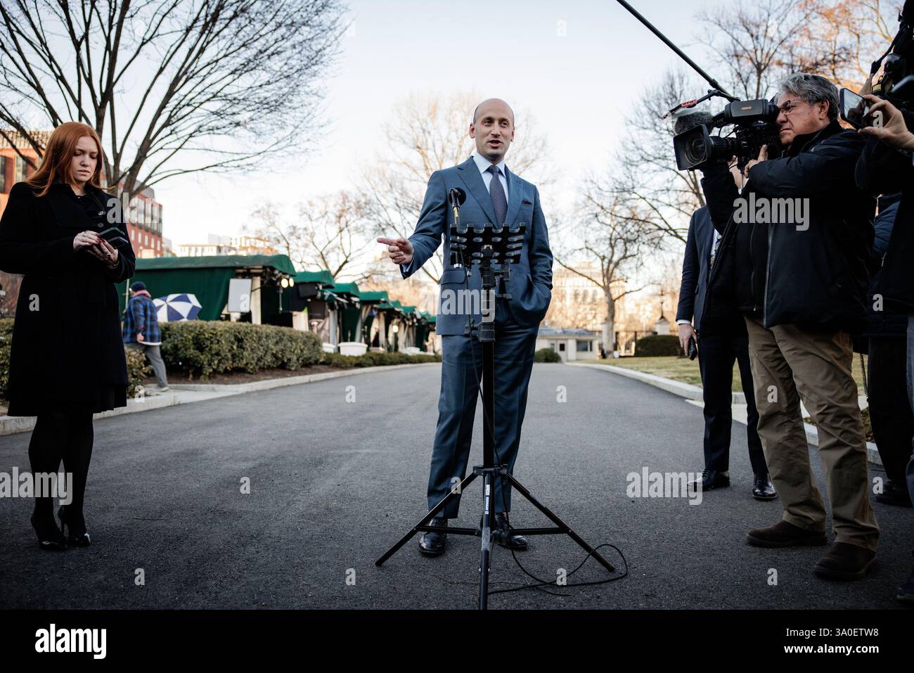 Washington, Usa. März 2025. Der stellvertretende Stabschef Stephen ...