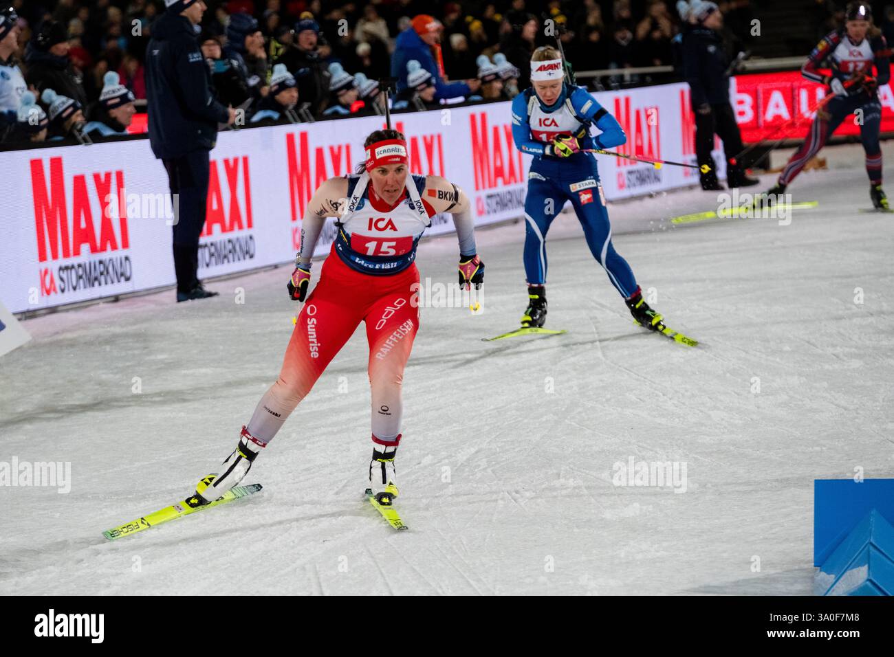 Stockholm Olympiastadion, Schweden, 3. März 2025. Lena Haecki-Gross aus ...