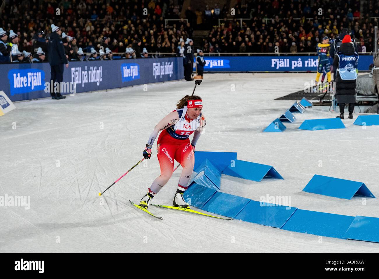 Stockholm Olympiastadion, Schweden, 3. März 2025. Lena Haecki-Gross aus ...