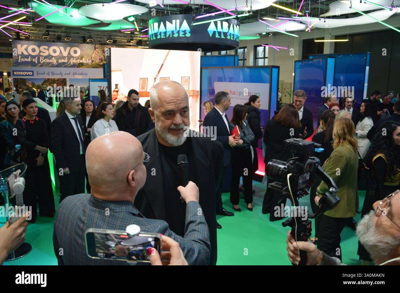 Berlin, Deutschland - 4. März 2025 - Premierminister Albaniens, EDI ...