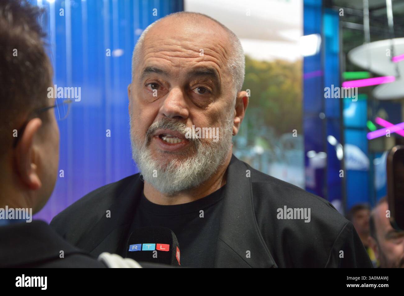 Berlin, Deutschland - 4. März 2025 - Premierminister Albaniens, EDI ...