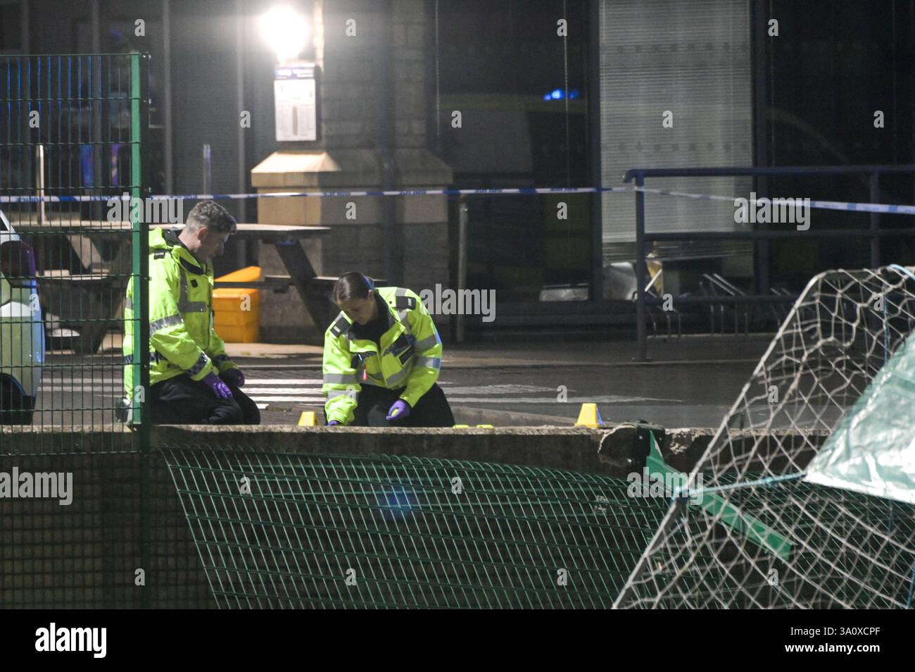 Shap Road, Kendal, Cumbria 5. März 2025: Die Polizei von Cumbrai ...