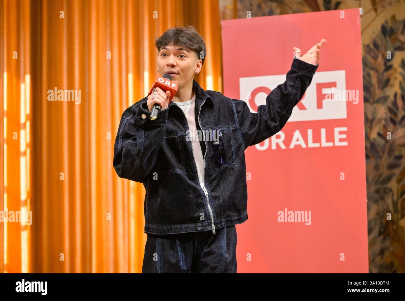 Sänger Johannes Pietsch, unter seinem Künstlernamen JJ, wird Österreich beim Eurovision Song ...