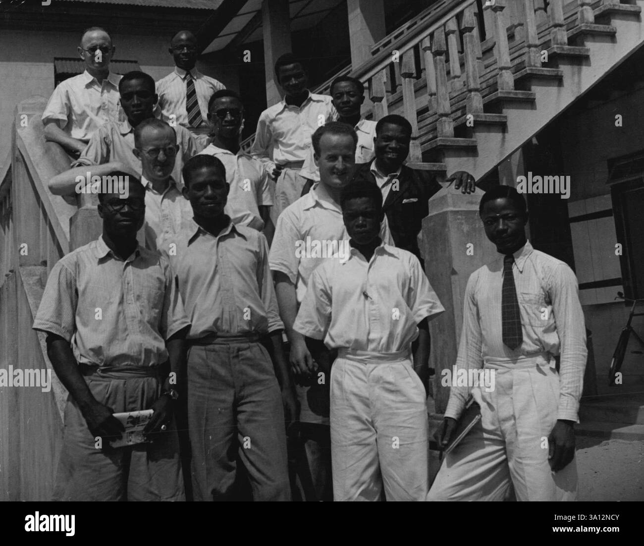 Eine afrikanische Sekundarschule: St. Gregory's Lagos. -- Ein älterer ...