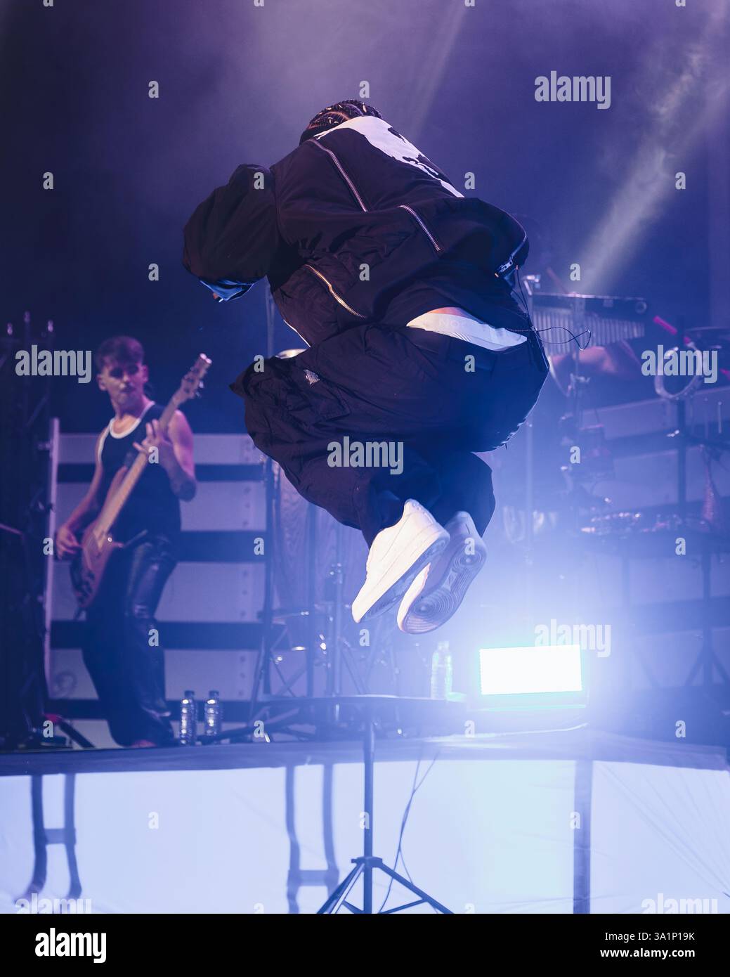 Barcelona, Spanien. März 2025. Der Rapper aus Argentinien Trueno (alias ...