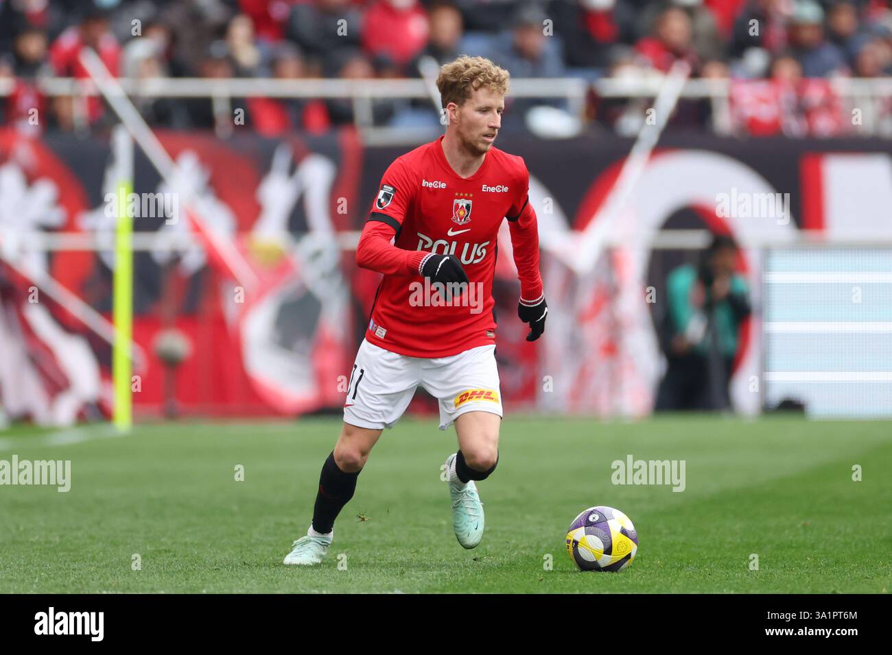 Saitama, Japan. März 2025. Samuel Gustafson (Reds) Fußball/Fußball ...
