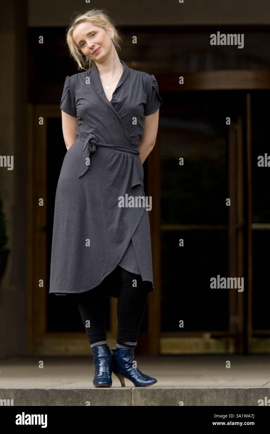 Die französische Schauspielerin Julie Delpy, die zusammen mit ihren ...