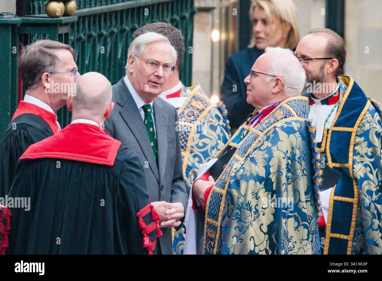 Sie besuchen den commonwealth service der westminster abbey -Fotos und ...