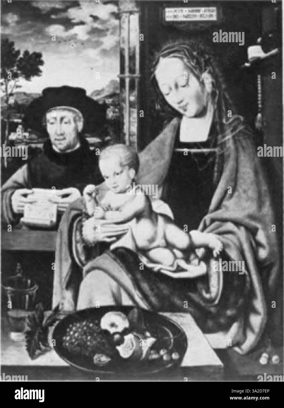 Dieses von Joos van Cleve, Jan Provost und Joachim Patenier geschaffene Stück zeigt eine ...