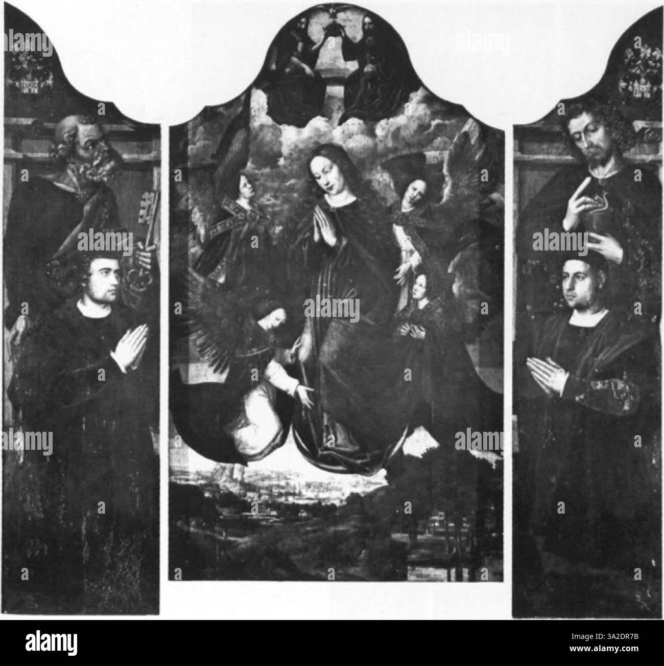 Adriaen Ysenbrants Gemälde aus dem Antwerpener Manierismus zeigt ...