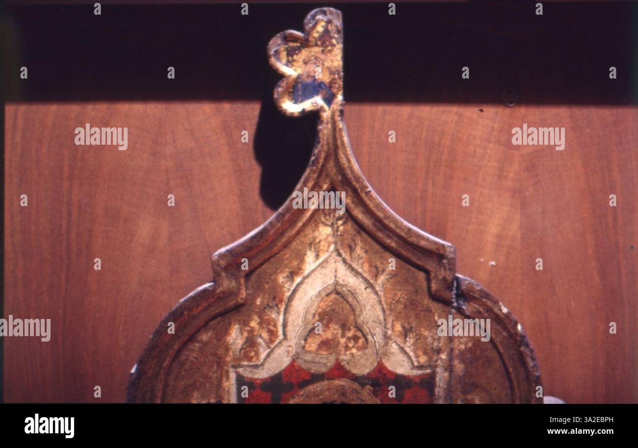 Diese Arbeit aus Taddeo Gaddis Werkstatt, die die Krönung der Jungfrau ...