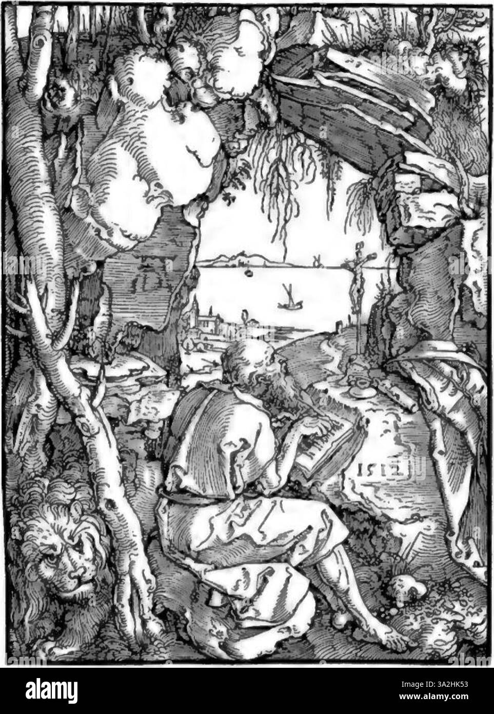 Albrecht Dürers Druck zeigt seine Fähigkeit, Tiefe und Emotionen durch ...