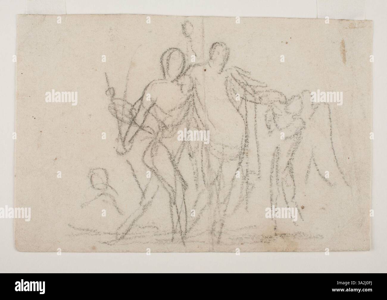 Bertel Thorvaldsens Skulptur C52 verkörpert den neoklassischen Stil und zeigt die menschliche ...