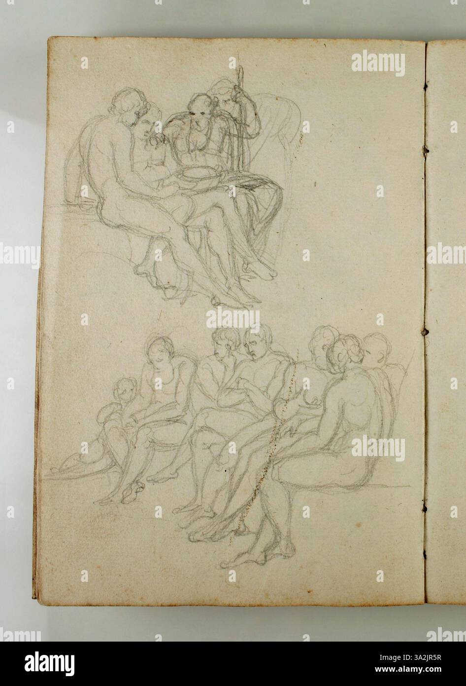 Das Werk von Bertel Thorvaldsen zeigt die menschliche Figur mit ...