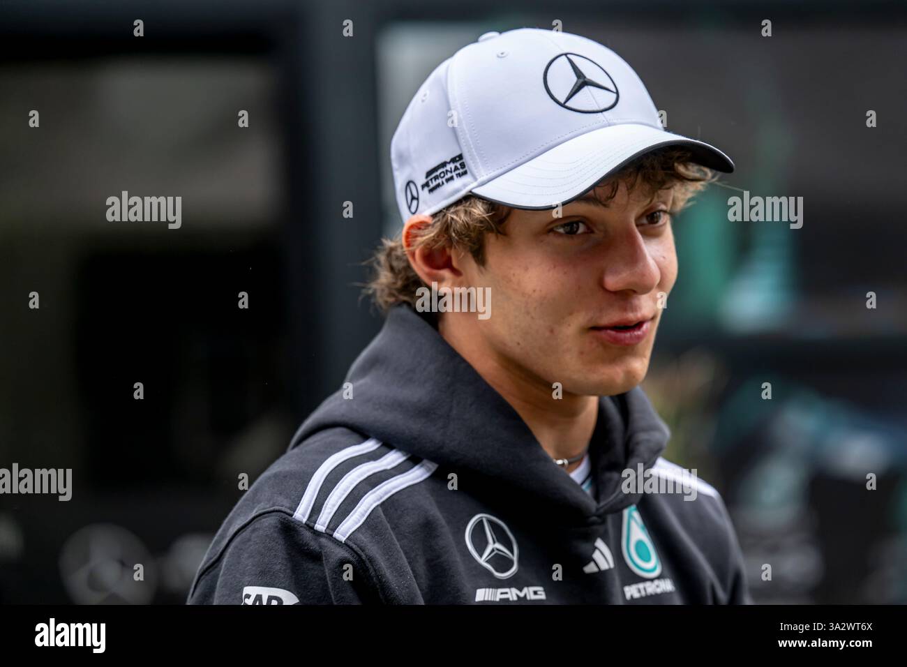 Melbourne, Australien, 13. März 2025, Andrea Kimi Antonelli, aus ...