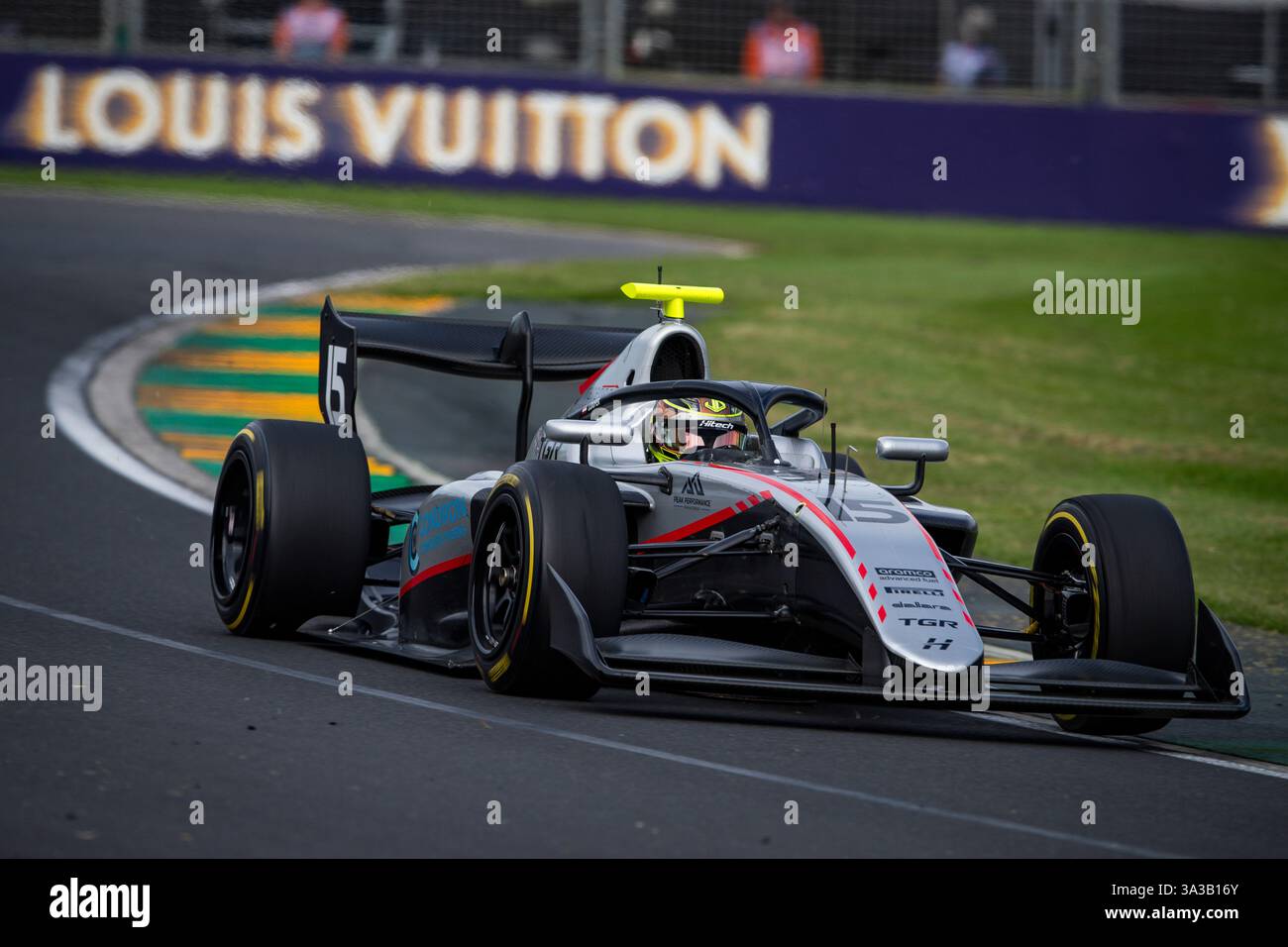 15 DUFEK Joshua (aut), Hitech TGR, Dallara F3 2025, Action während der ...