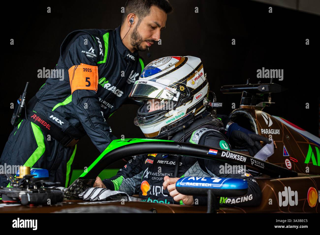 Melbourne, Australie. März 2025. DURKSEN Joshua (Par), AIX Racing ...