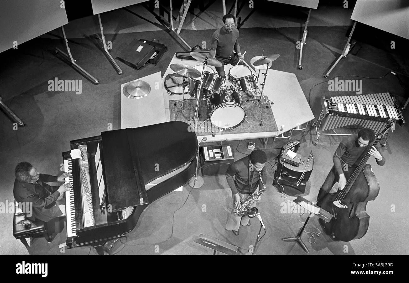 Jazz Festival Musiker John Arthur 'Jaki' Byard, Klavier; David 'Fathead ...