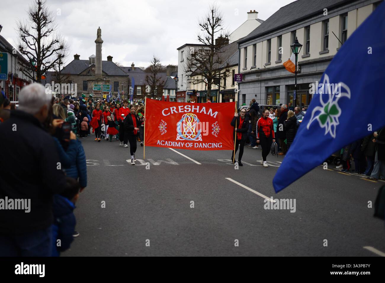 Westport, Irland. März 2025. Montag, 17. März 2025: Westport, Mayo ...