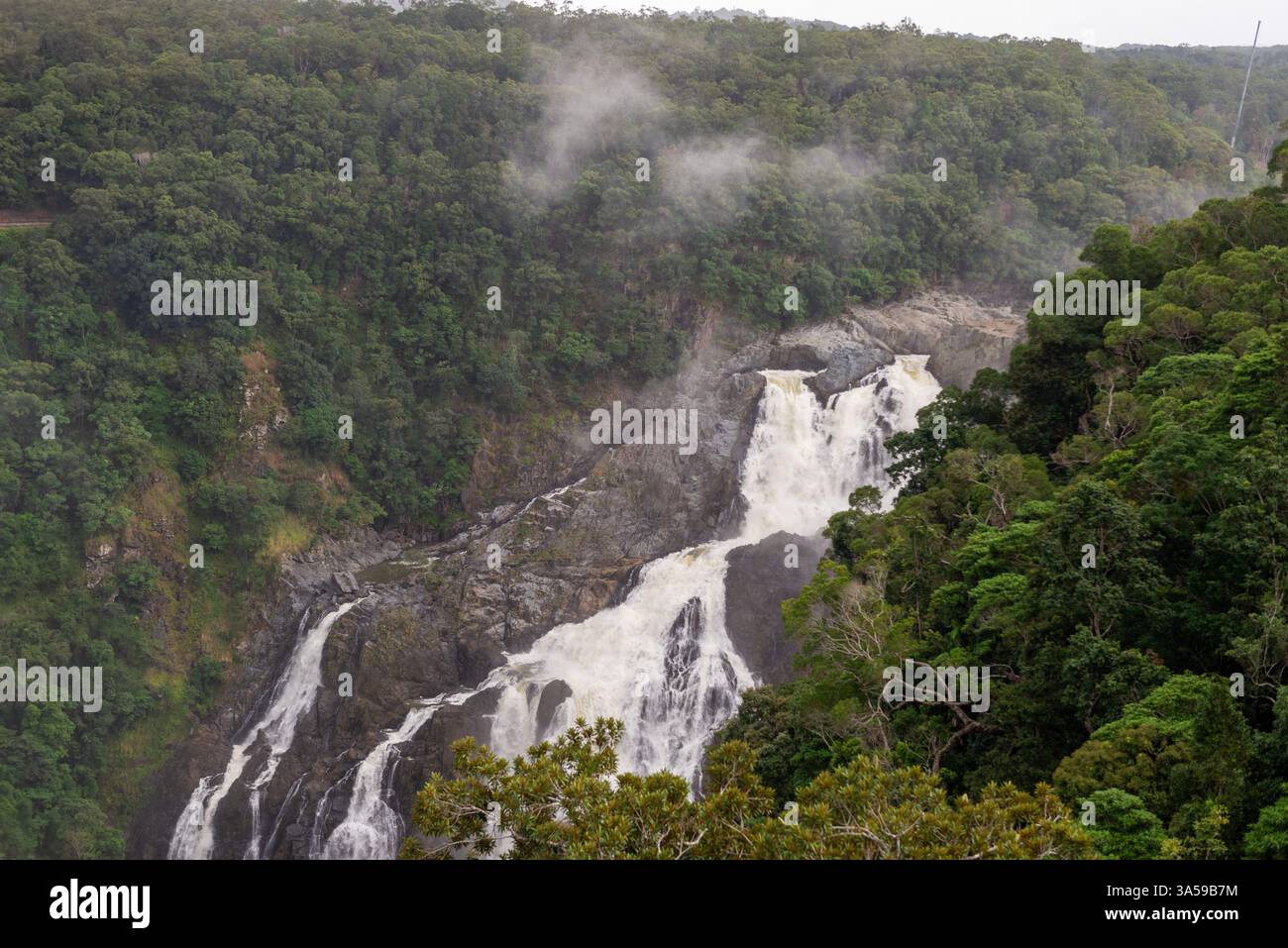 Barron Falls im Far North Queensland ist ein atemberaubender Wasserfall ...