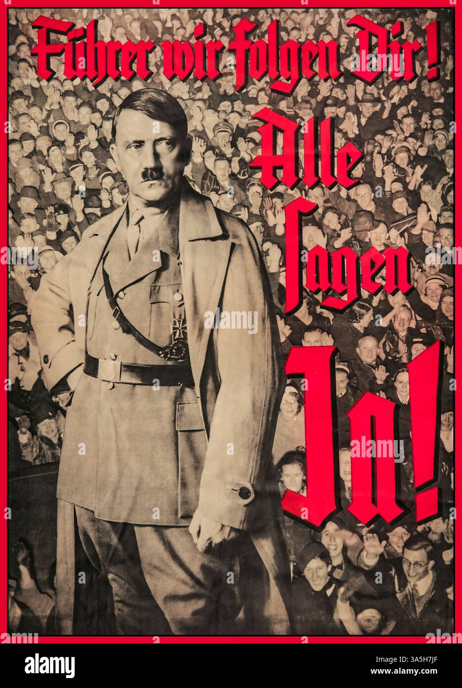 Nsdap nazi kampagnenplakat deutsches nazi propagandaplakat geschichte ...